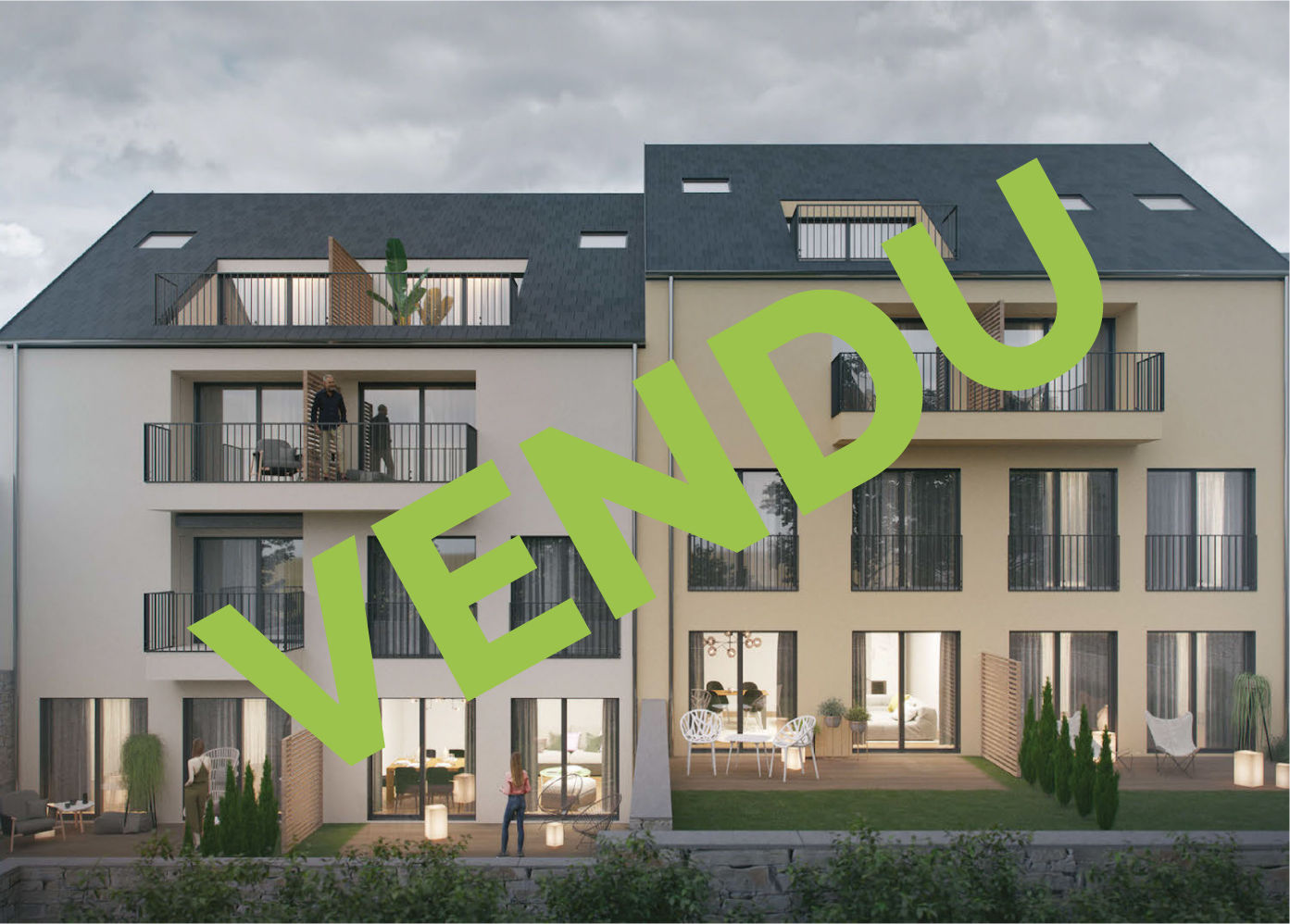 Studio en vente à Bertrange - 41.2 m² - Réf. BRYSONA03 | Progimmo